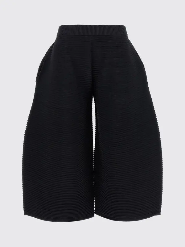 Issey Miyake Cropped Wide-leg Technical Jersey Pants