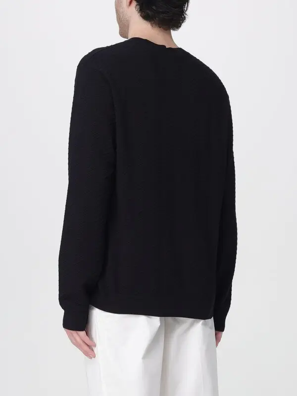 Armani Exchange Textured Crew Neck Pullover