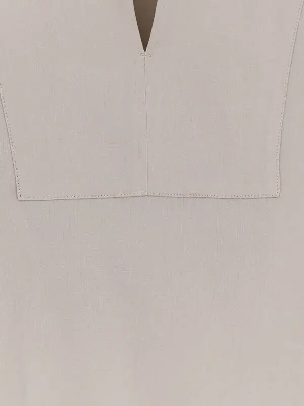 Max Mara Linen And Viscose Blouse - Beige