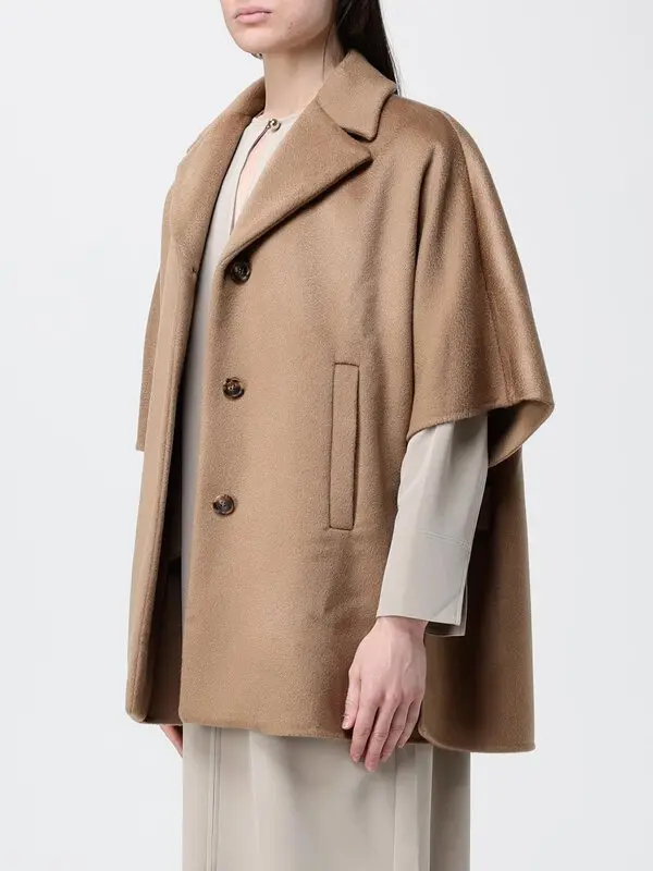 Max Mara Short Single-breasted Cashmere Coat