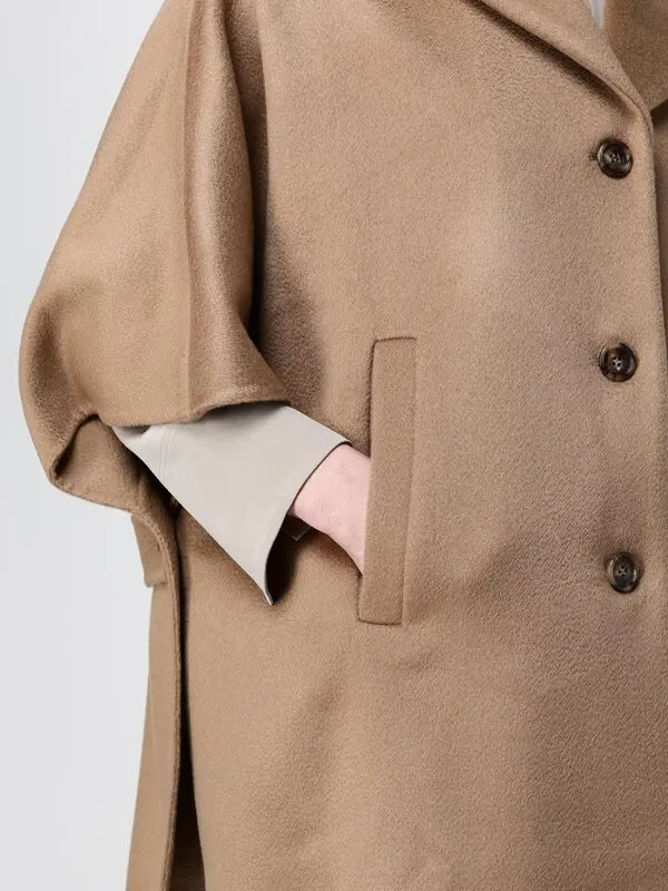 Max Mara Short Single-breasted Cashmere Coat