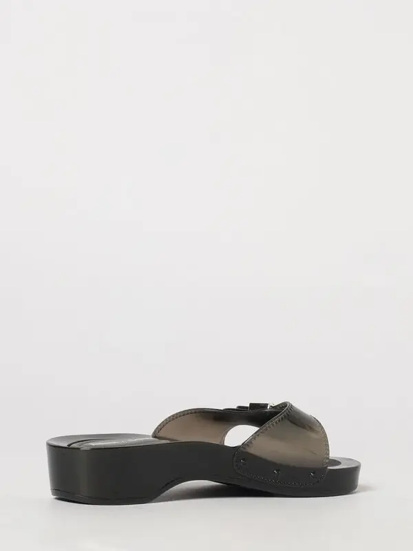 MELISSA X SCHOLL Pescura Flat Sandals In Pvc With Adjustable Strap