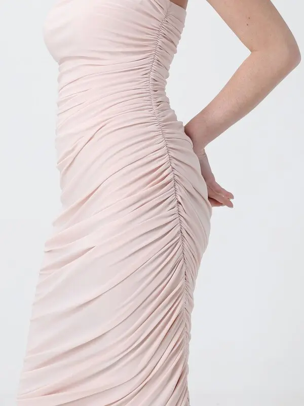 Norma Kamali Draped Jersey Dress