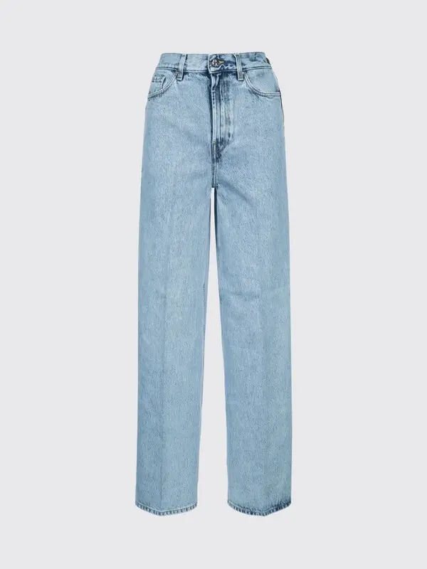 TOTEME Cotton Denim Straight Jeans