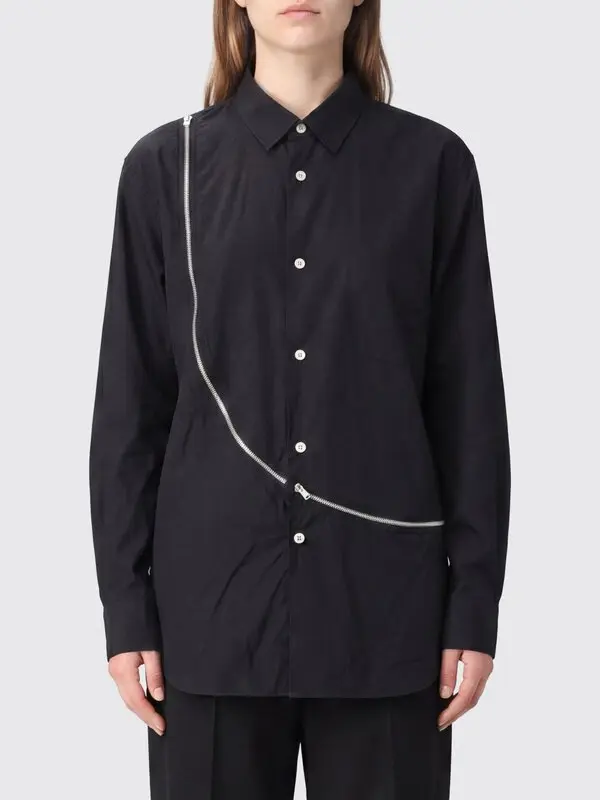 Comme Des Garçons Long-sleeved Shirt With Graphic Print