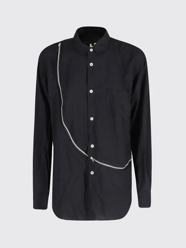Comme Des Garçons Long-sleeved Shirt With Graphic Print