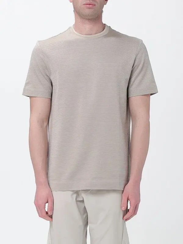 BOSS H-thompson Cotton T-shirt - Beige