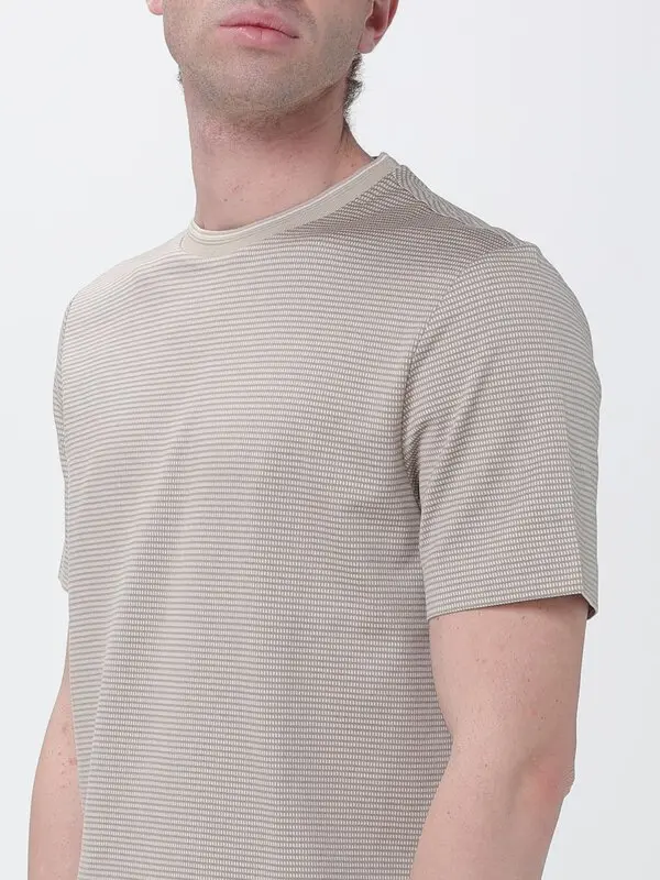 BOSS H-thompson Cotton T-shirt - Beige