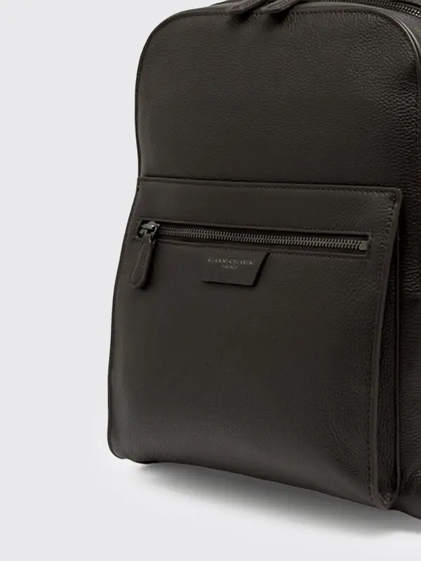 GIANNI CHIARINI Florence Hammered Leather Backpack