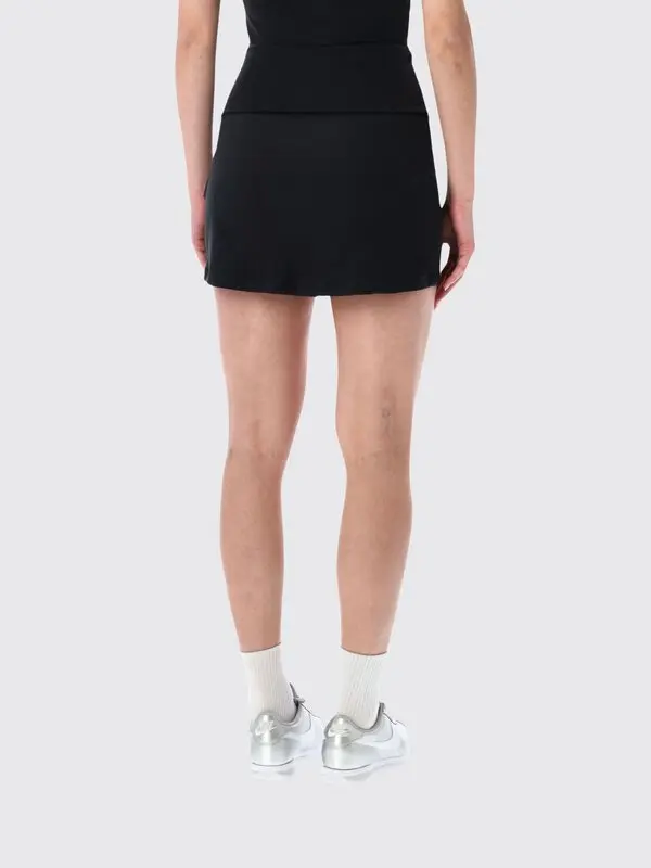 Nike High-waisted Slim-fit Technical Fabric Mini Skirt With Swoosh Logo
