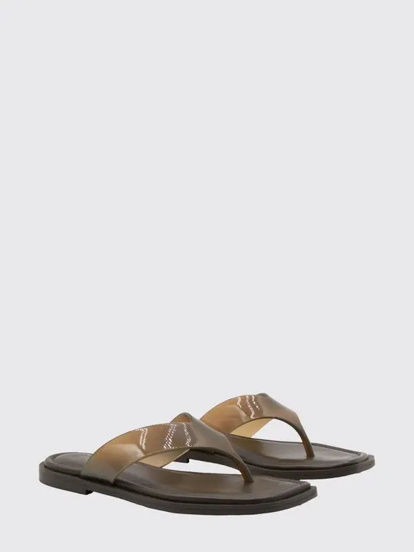 RAG&BONE Pvc Thong Mules Sandals With Square Toe And Low Heel