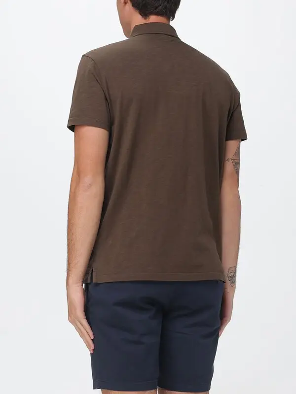 Woolrich Short-sleeved Cotton Polo Shirt With Chest Pocket And Logo