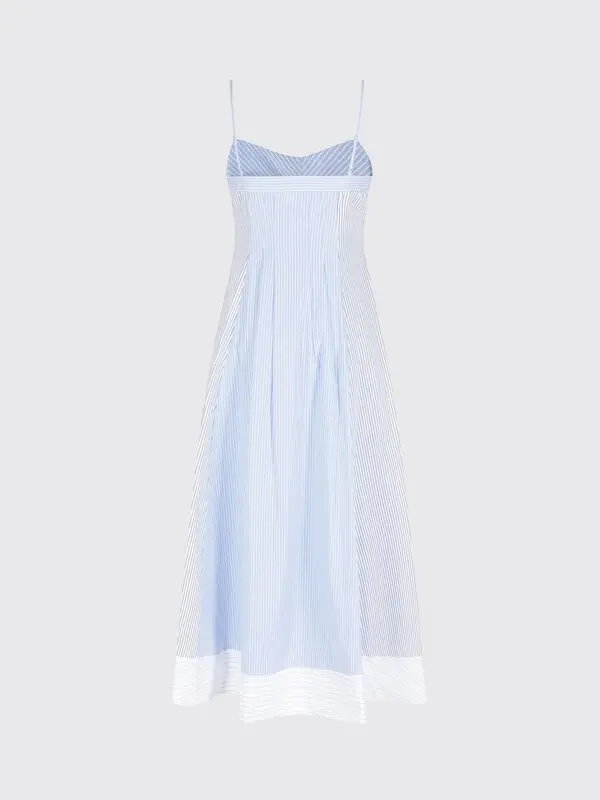 Simkhai Striped Cotton Midi Dress