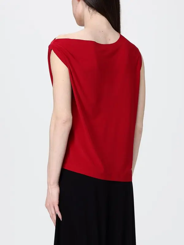 Norma Kamali Asymmetrical Jersey Top