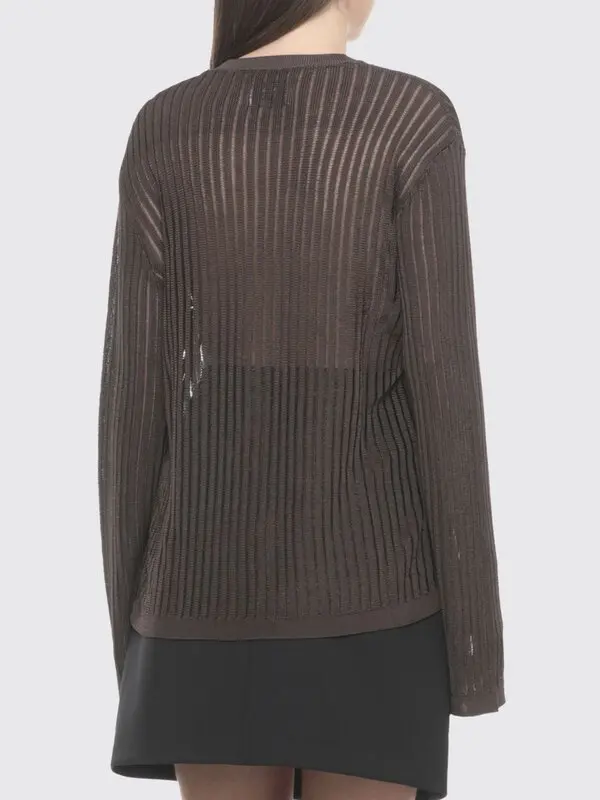 Loulou De Saison Ribbed Viscose Knit Top
