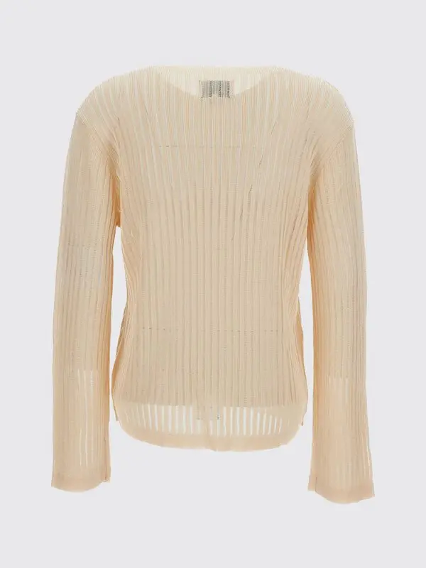 Loulou De Saison Ribbed Viscose Knit Top - Pink