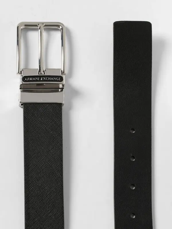 Armani Exchange Leather Belt