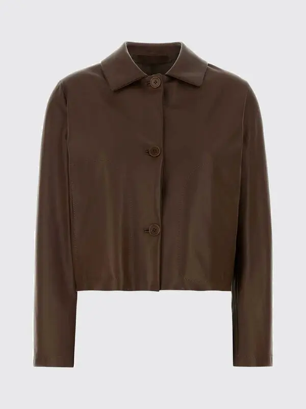 SALVATORE SANTORO Leather Jacket - Biscuit