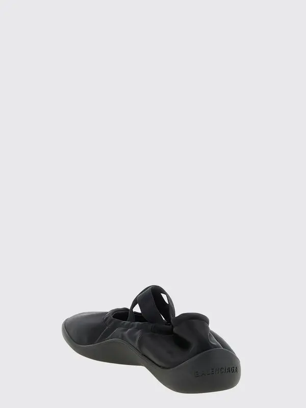 Balenciaga Shibuya Bi-colour Mary Jane Flats - Black