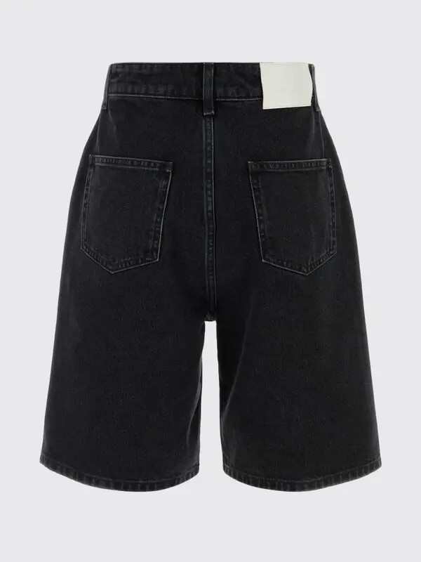 Loulou De Saison Denim Shorts - Grey