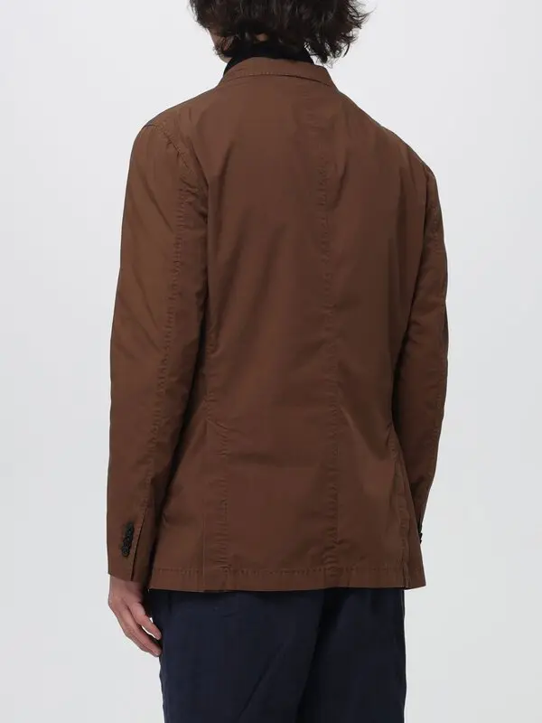 Boglioli Jersey Single-breasted Blazer - Brown