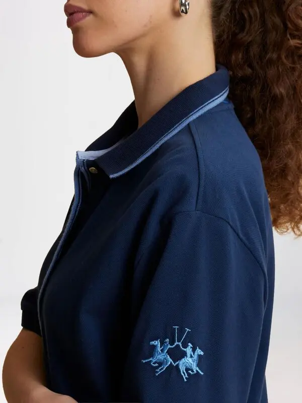 LA MARTINA Cotton Polo Dress