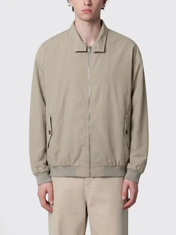 MAISON MARGIELA Cutaway Collar Cotton Bomber Jacket