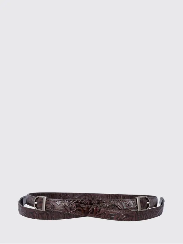 LOW CLASSIC Two-way Buckle Leather Belt