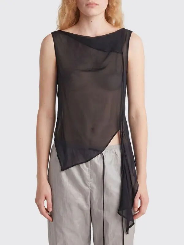 Paloma Wool Asymmetrical Draped Top