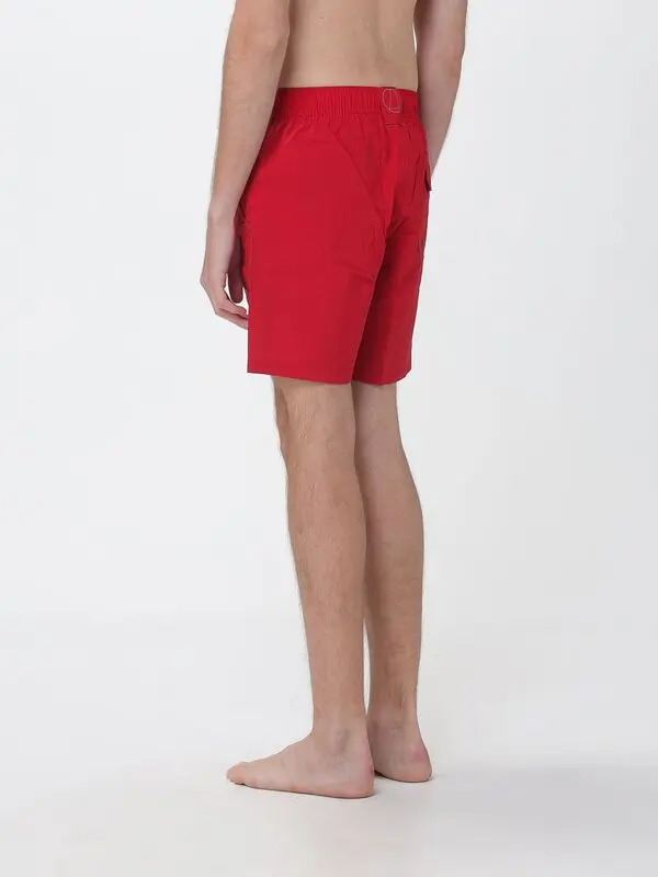 MURPHY&NYE Polyamide Swim Shorts With Elastic Waist And Drawstring - Red