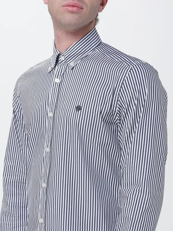 BOSS Striped Cotton Shirt