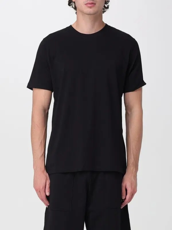 DISCLAIMER Cotton T-shirt With Teddy Bear Graphic Print - Black