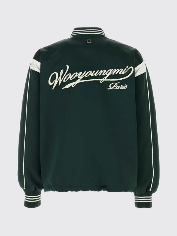 WOOYOUNGMI Polyester Bomber Jacket With Logo