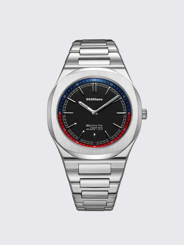 D1 MILANO Classic Oxymo Stainless Steel Quartz Watch - Silver