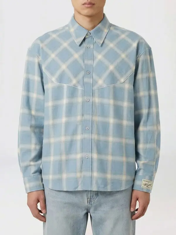 WOOYOUNGMI Rayon Shirt With Check Print