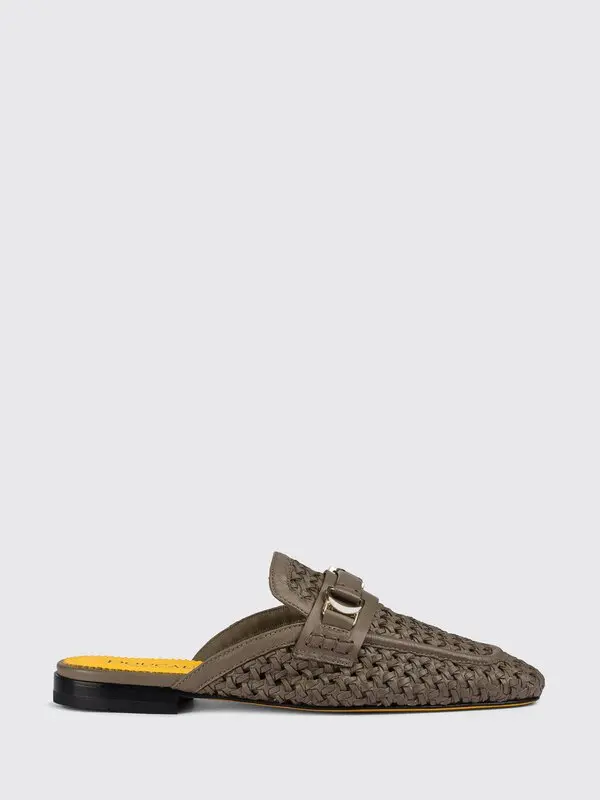 DOUCAL'S Braided Leather Mules