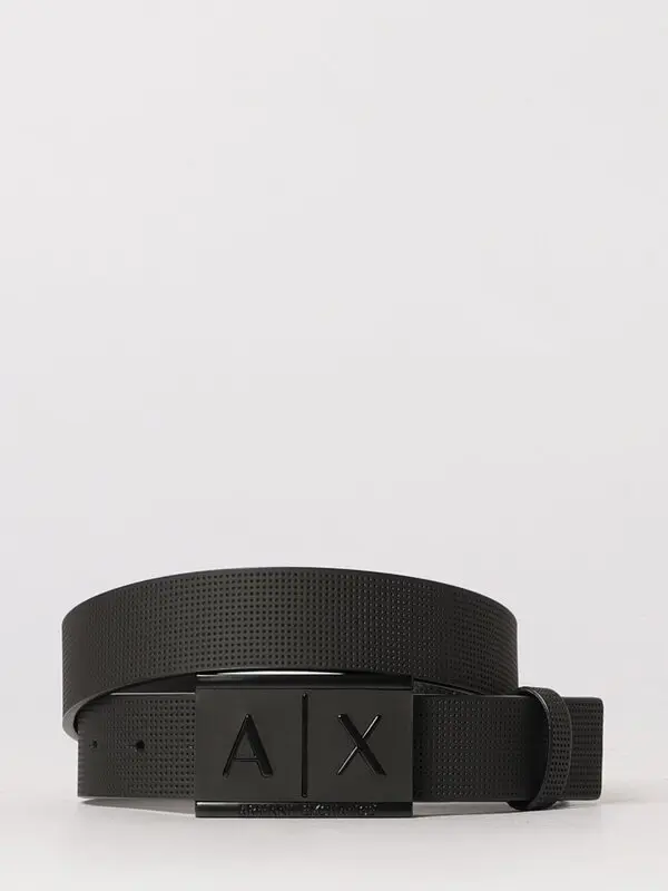 Armani Exchange Logo Belt