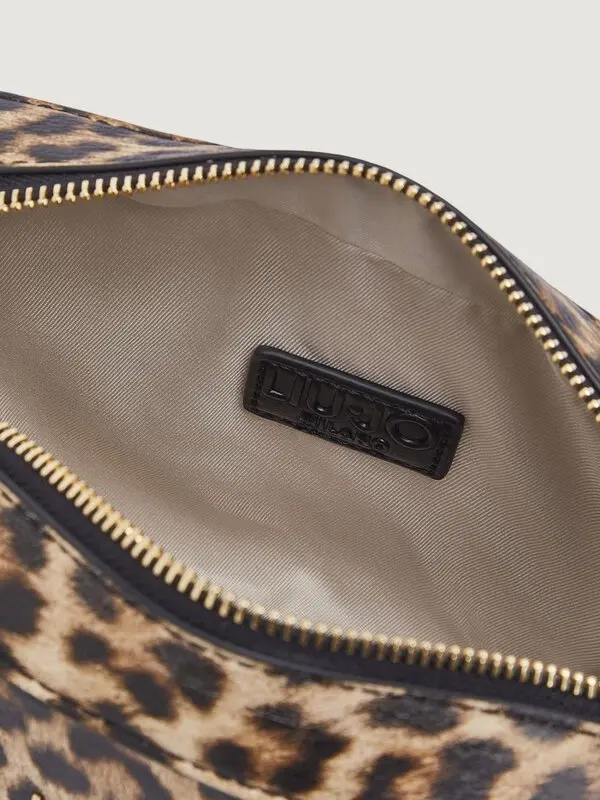 Liu Jo Animal Print Synthetic Leather Bag