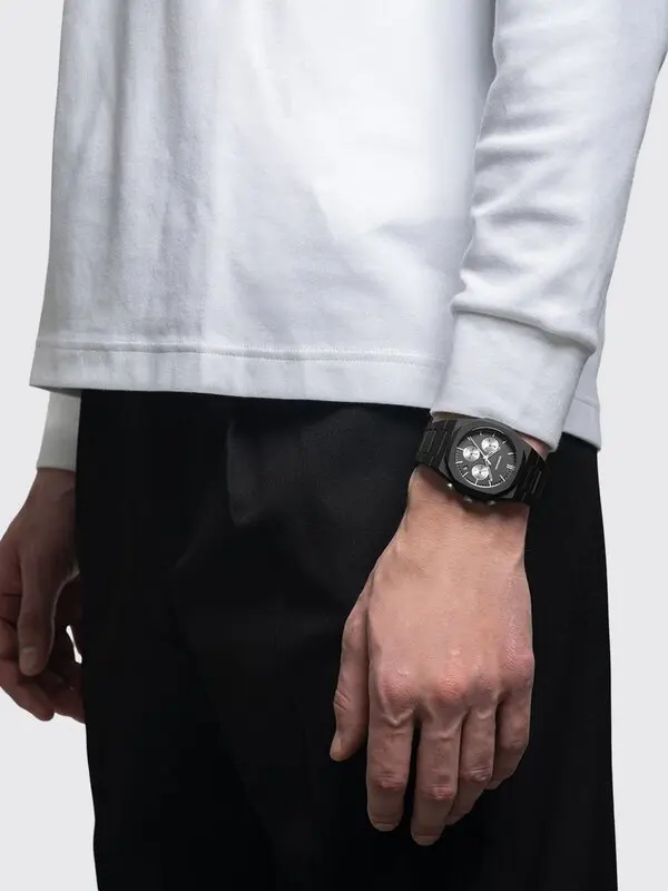 D1 MILANO Polycarbonate Quartz Chronograph Watch With Sapphire Glass