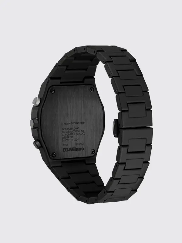 D1 MILANO Polycarbonate Quartz Chronograph Watch With Sapphire Glass