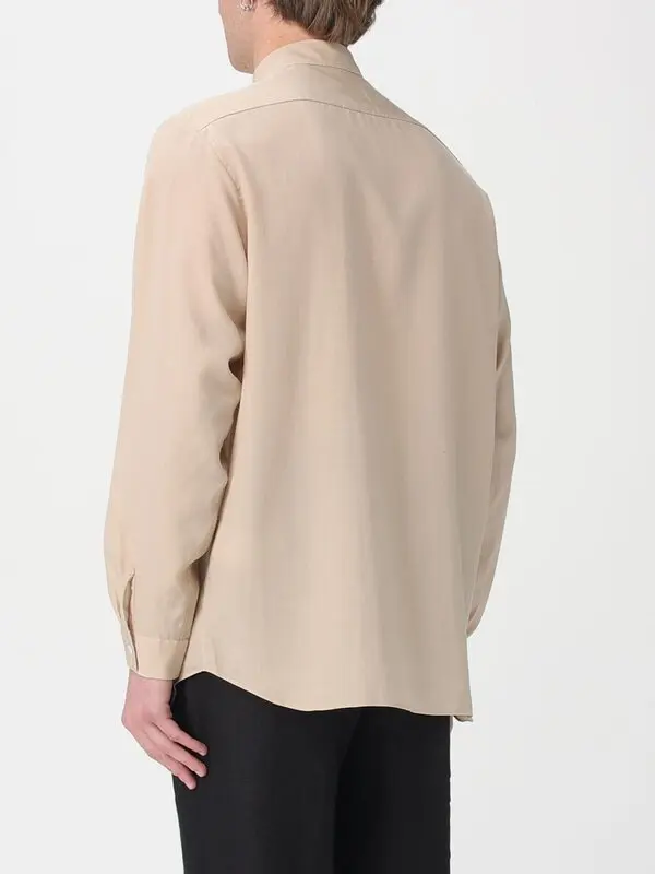 LARDINI Shirt Colour - Beige