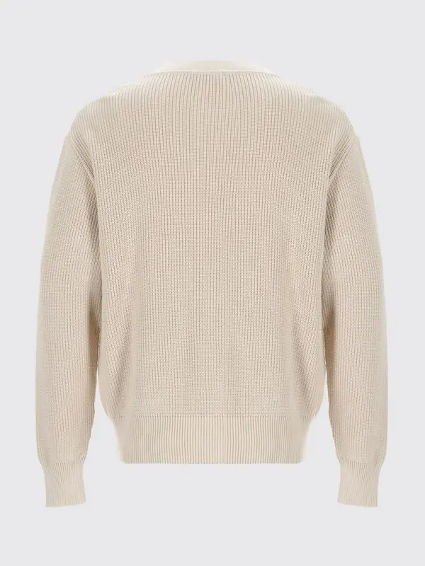 LARDINI Cotton Cardigan - Beige
