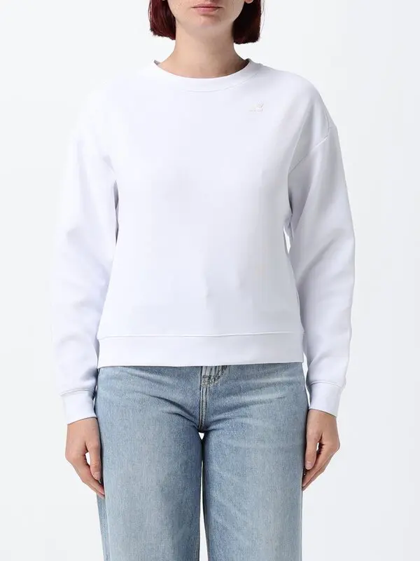 K-WAY Slim Fit Interlock Crewneck Sweatshirt With Logo