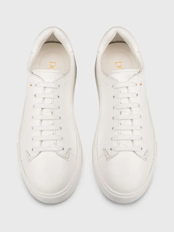 DOUCAL'S Leather Sneakers - White