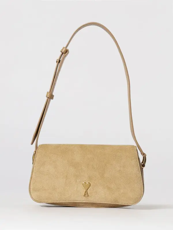 AMI Paris Suede Bag