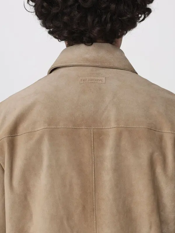 FAY Suede Shirt Jacket