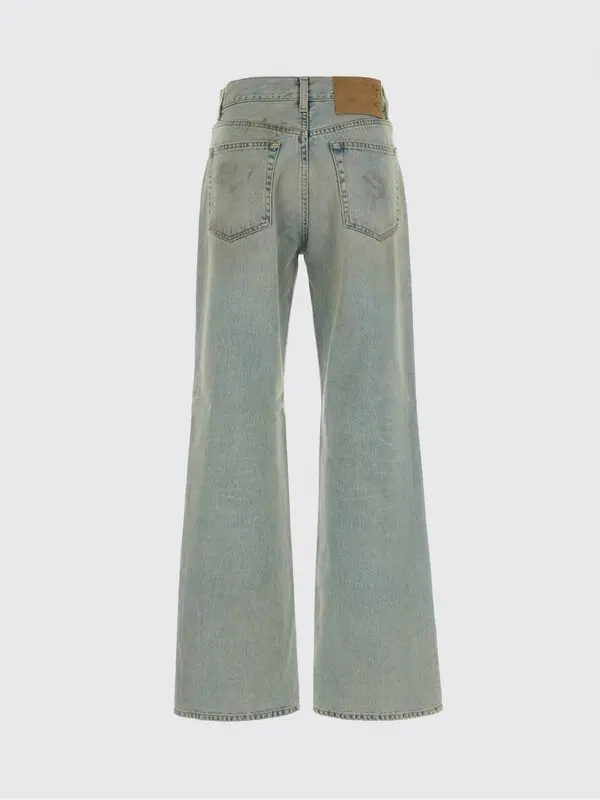 HAIKURE Used Effect Denim Jeans