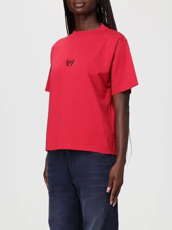 Balenciaga Embroidered Logo T-shirt