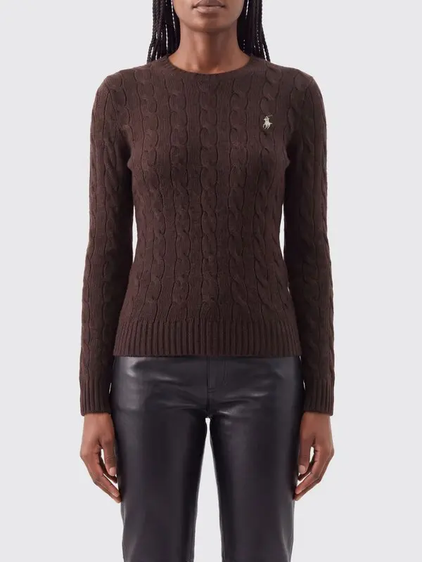 Polo Ralph Lauren Slim Fit Crewneck Sweater In Wool And Cashmere With Pony Logo - Gnawed Blue
