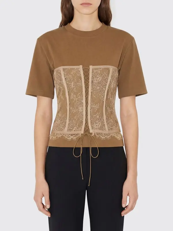 Giuseppe Di Morabito Corset Viscose T-shirt